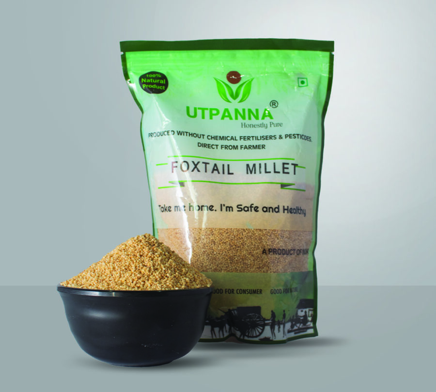 Foxtail Millet 500 GM | Positive Millet | Siridhanya | Low GI | Natural ...
